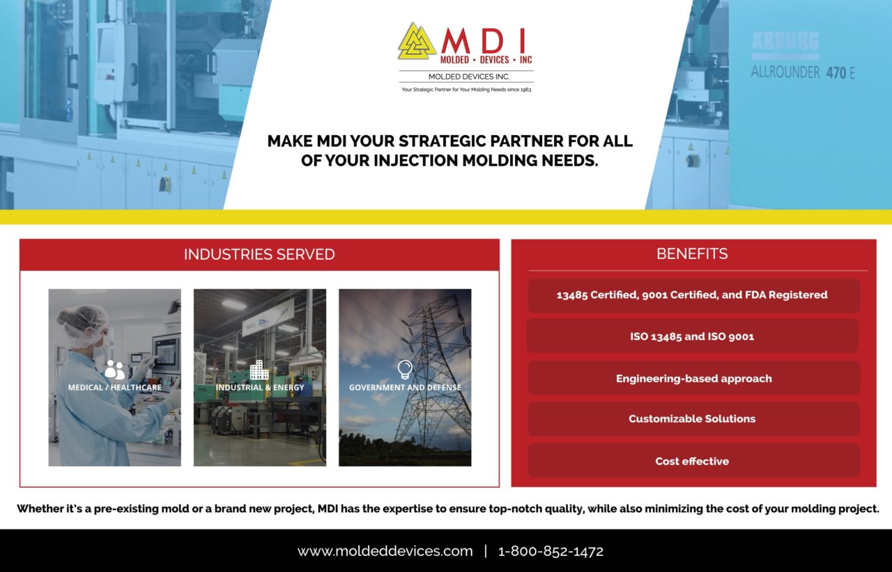 Make MDI Strategic Partner for All of Your Injection Molding Needs ...
